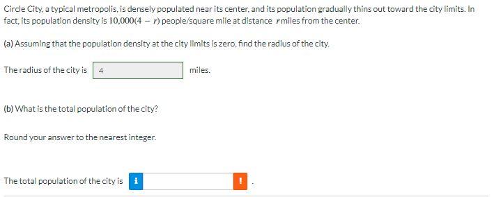 [Solved]: Circle City, a typical metropolis, is densely po