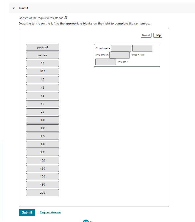 Solved Item 2 Create a first-order RC circuit (Figure 1) | Chegg.com