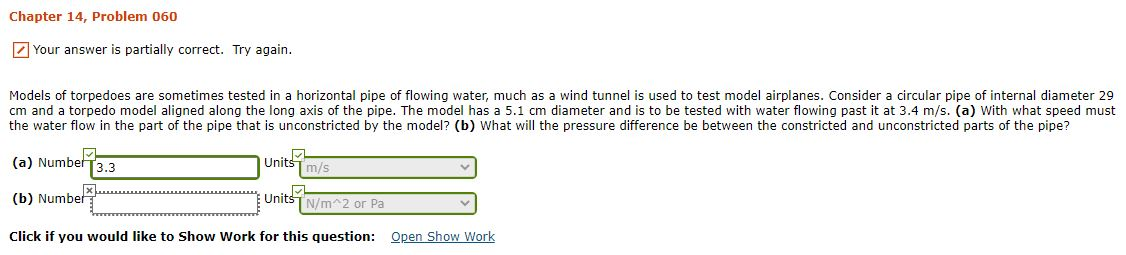 Solved Chapter 14, Problem 060 Your answer is partially | Chegg.com