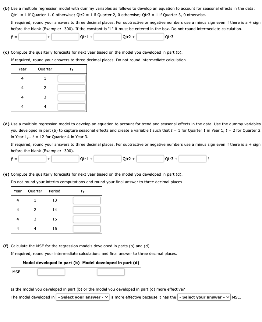 Solved (a) Choose the correct time series plot. (i) (ii) | Chegg.com