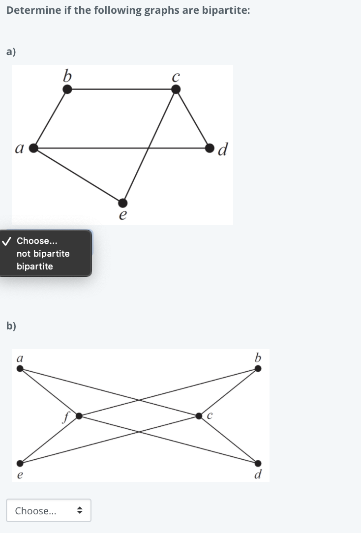 Solved For the graph below, determine the following: b с d | Chegg.com