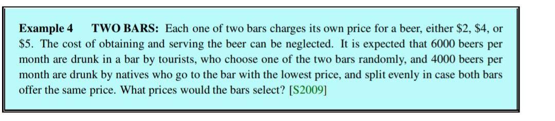 Solved Example 4 TWO BARS: Each one of two bars charges its | Chegg.com