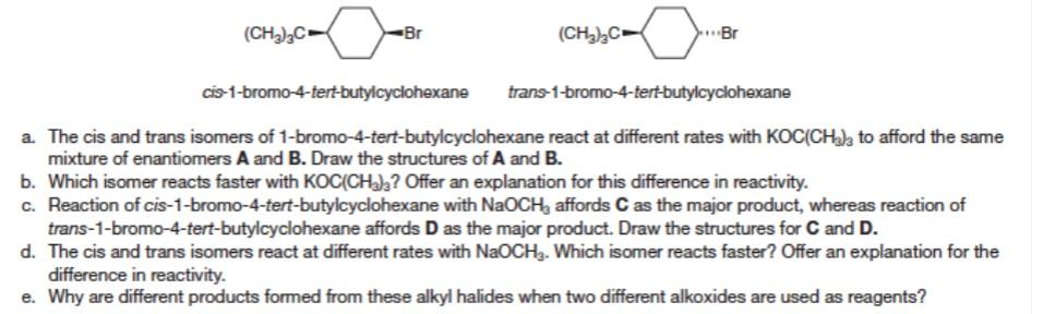 Solved a. The cis and trans isomers of | Chegg.com