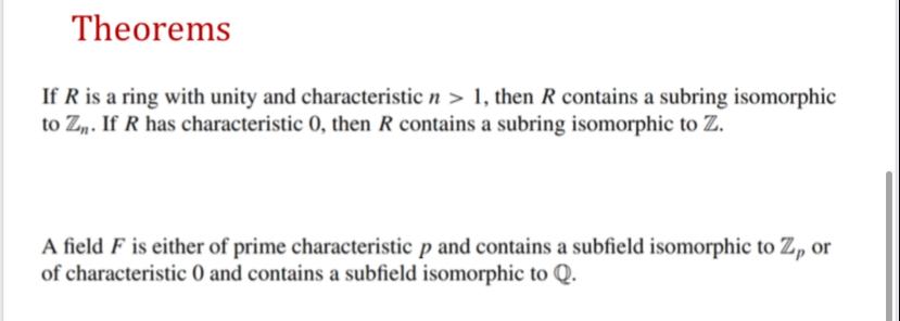 If R is a ring with unity and characteristic n>1, | Chegg.com