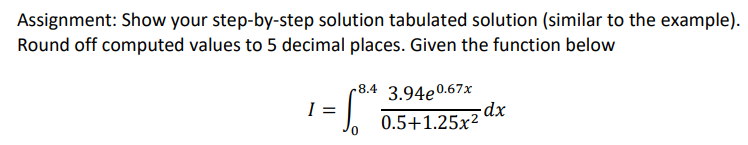 Solved Assignment: Show your step-by-step solution tabulated | Chegg.com