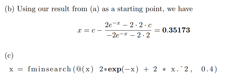 Solved 21 = (a) Estimate where f(x) = -2e-2 – 2x2 reaches a | Chegg.com