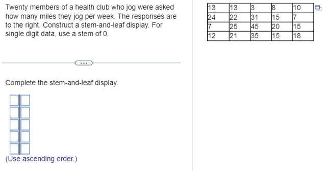 Solved Twenty members of a health club who jog were asked | Chegg.com
