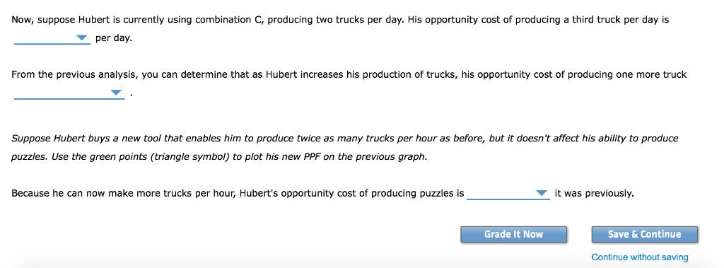 Solved 5. Opportunity cost and production possi bi lities | Chegg.com