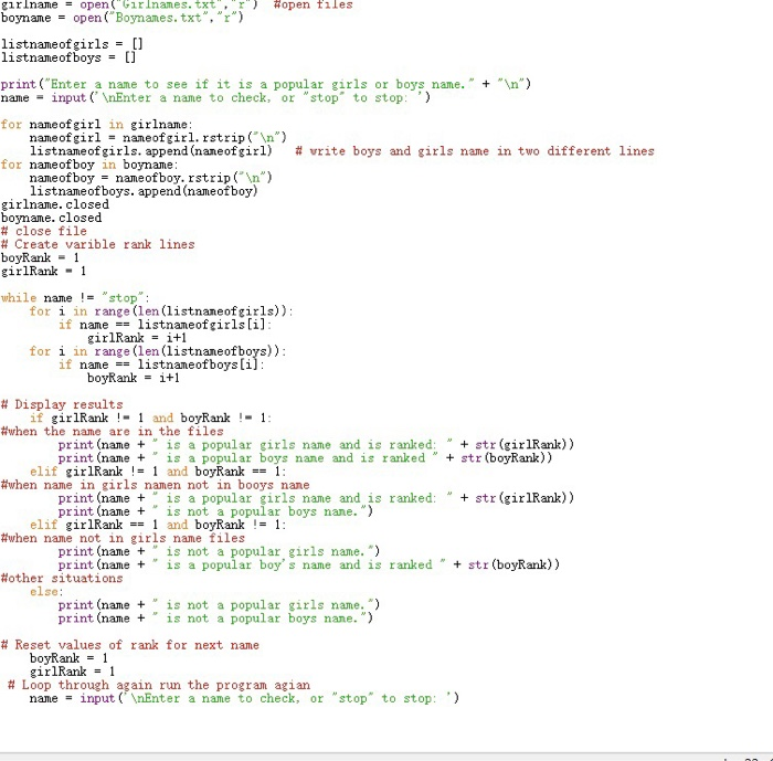 Solved please use python for this program and use #to explan | Chegg.com