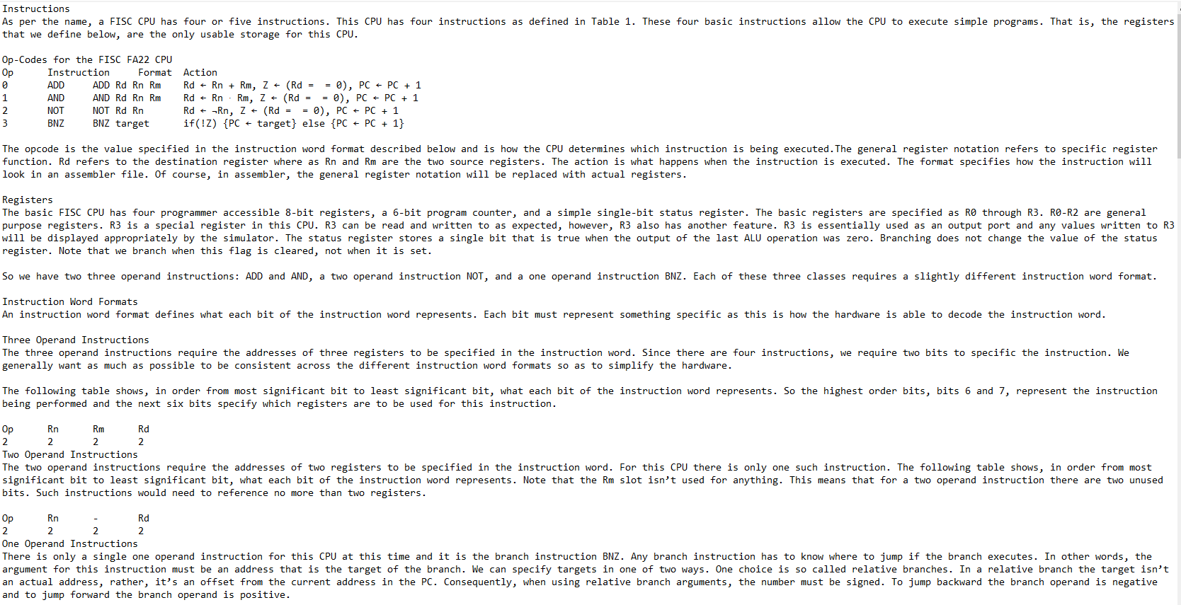 Solved Instructions that we define below, are the only | Chegg.com