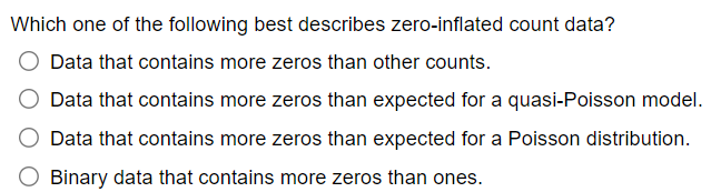 Solved Which one of the following best describes | Chegg.com