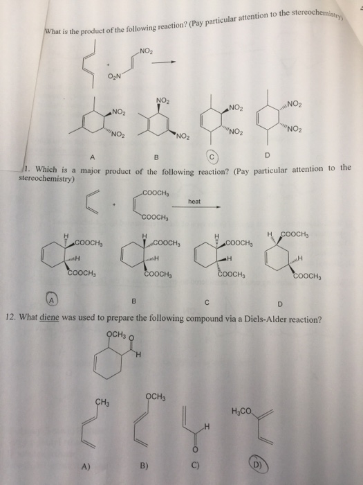 Solved Vhat is the NO2 O2N NO2 NO2 NO2 1. Which is a major | Chegg.com