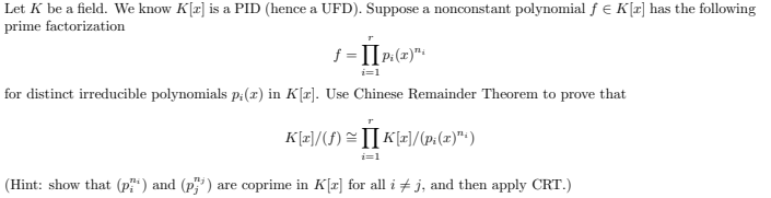 Solved Abstract Algebra | Chegg.com
