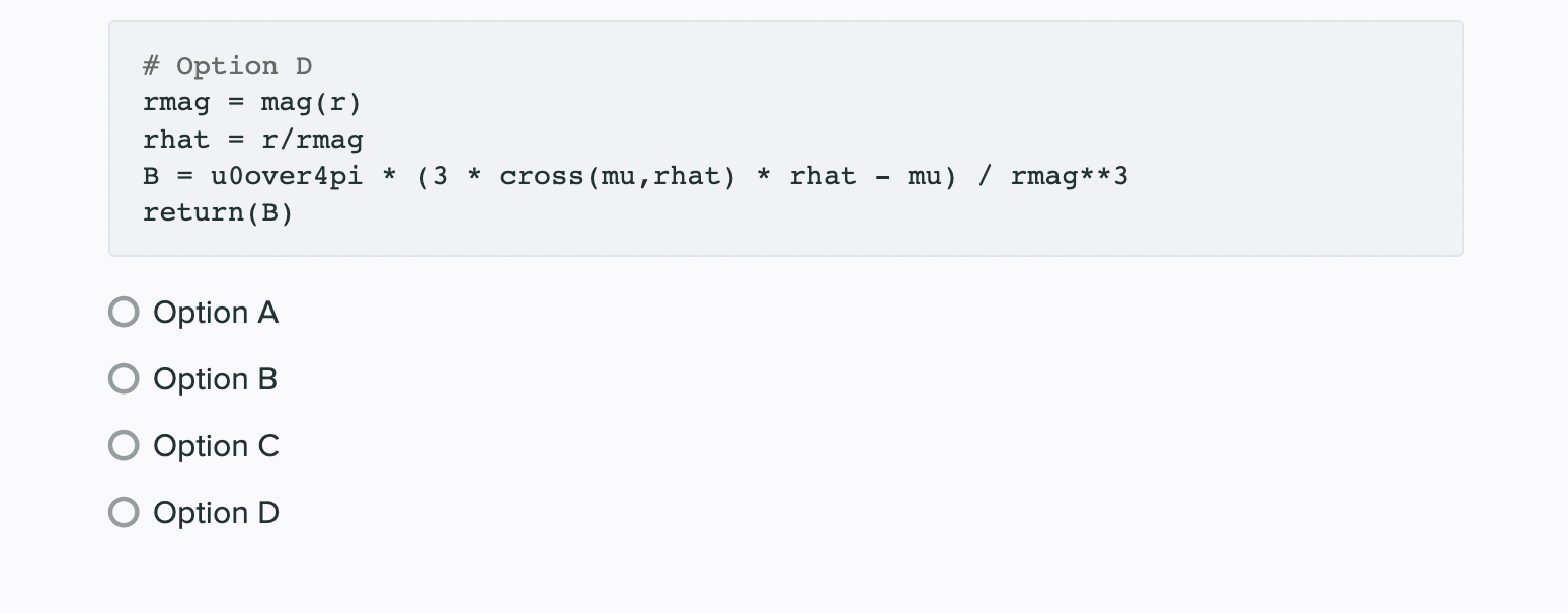 Solved Q8.3 EXTRA CREDIT 1 Point You're writing a GlowScript | Chegg.com