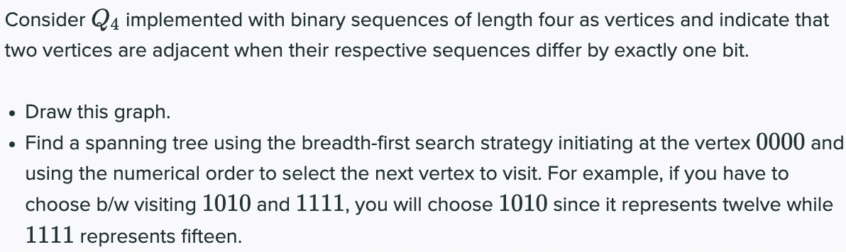 Consider Q4 implemented with binary sequences of | Chegg.com