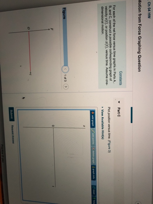 Ch 04 HW lotion from Force Graphing Question | Chegg.com