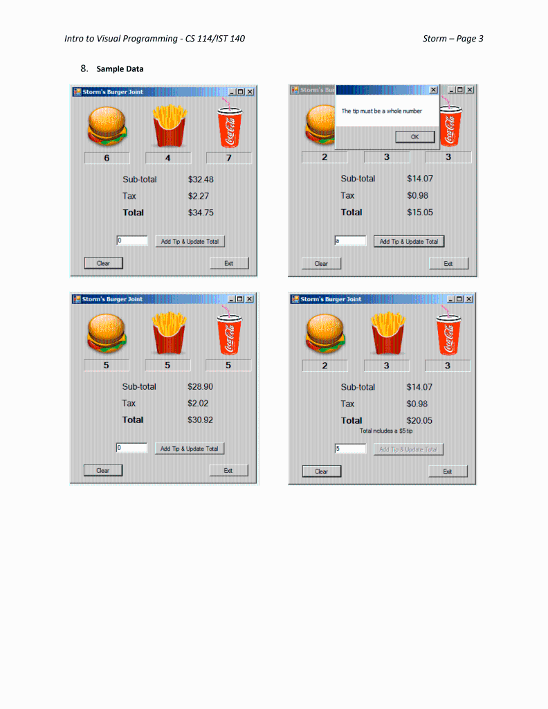 Solved Hi please help me with this project, please provide | Chegg.com
