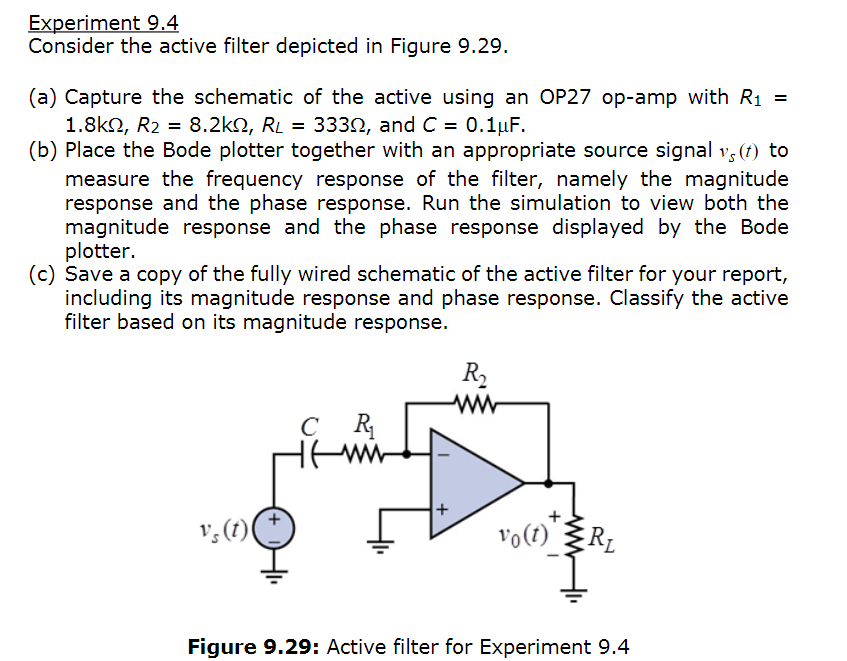 Solved Please use multisim and anything else you need | Chegg.com