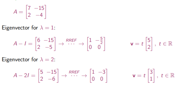 Solved How do you get from RREF to v in both the first and | Chegg.com