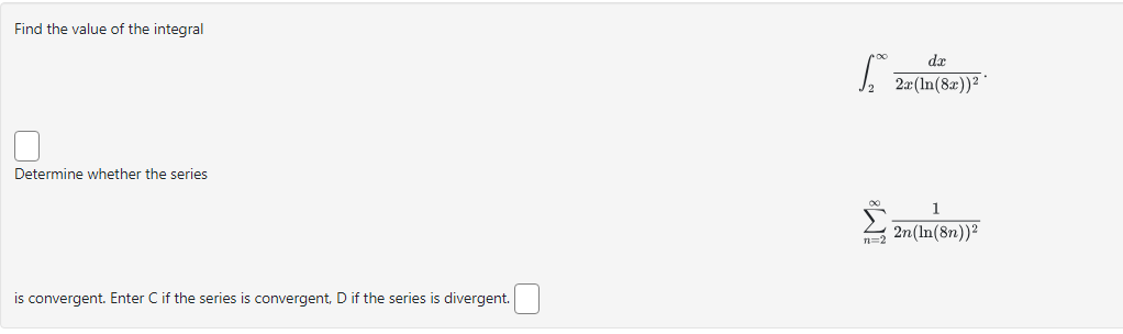 Solved Find the value of the integral \\[ | Chegg.com