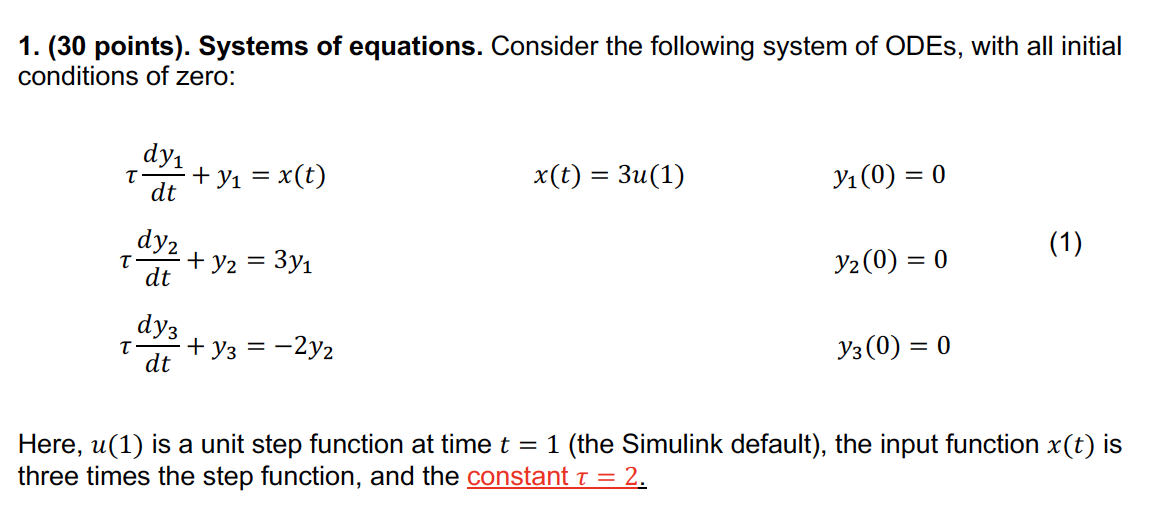 Solved 2. (30 points). Transfer functions. Consider the same | Chegg.com