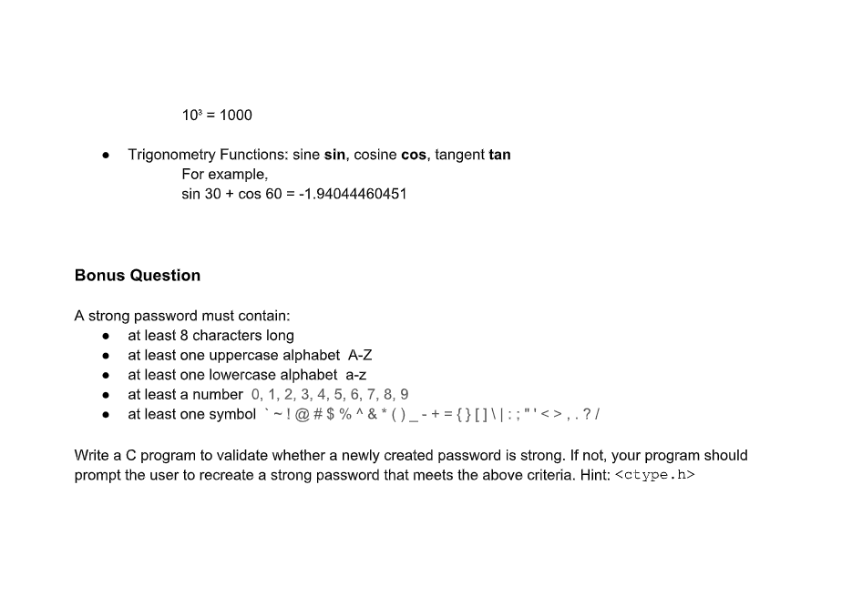 Solved Question 4 Define a macro for each of the following: | Chegg.com