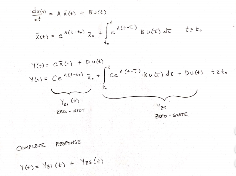 Solved Find the state transition matrix, the zero-input | Chegg.com
