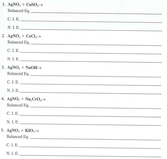 Solved Write the balanced, complete, and net ionic equations | Chegg.com