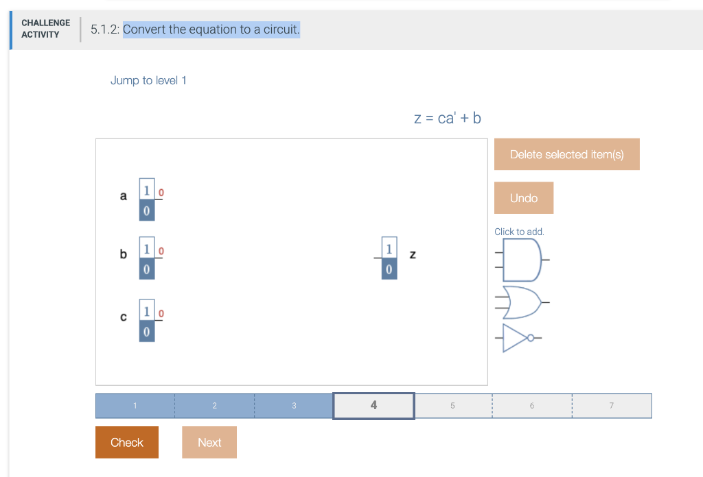 Solved CHALLENGE ACTIVITY 5.1.2: Convert the equation to a | Chegg.com