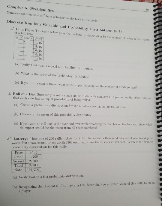 Solved Chapter 5: Problem Set Numbers with an asterisk have | Chegg.com