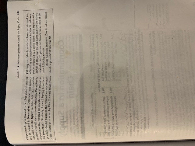 Solved 242, Chapter 9 Sales and Operations Planning in a | Chegg.com