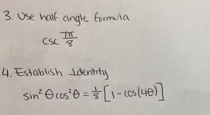Solved CSC 4 4. Establish denthy | Chegg.com