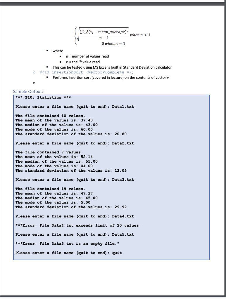 Solved Project Specifications: - You will write a program to | Chegg.com
