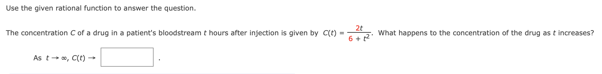 Solved Use the given rational function to answer the | Chegg.com