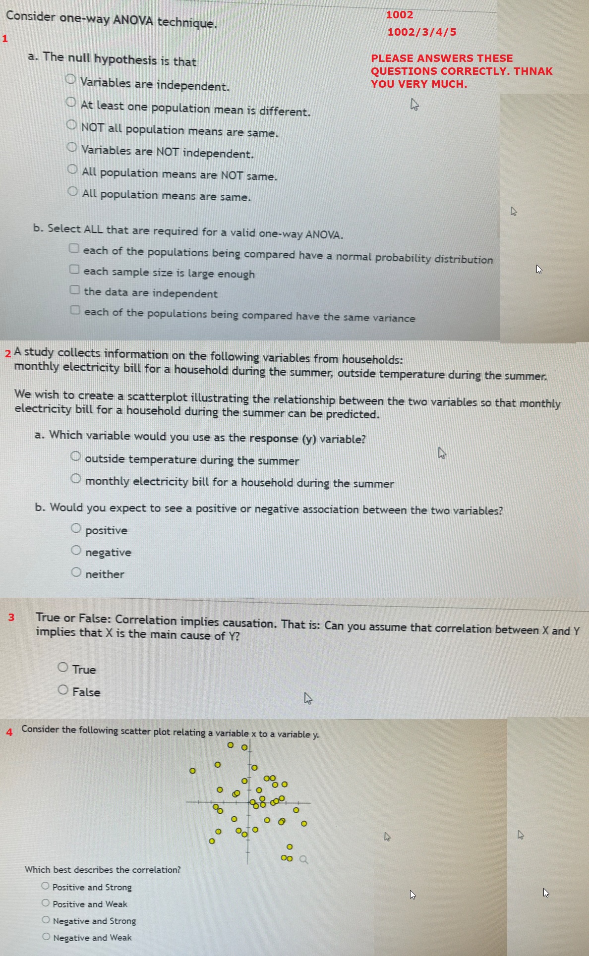Solved b. Select ALL that are required for a valid one-way | Chegg.com