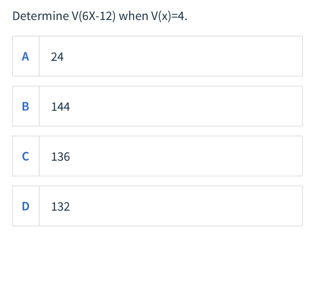Solved If The Expected Value Of A Random Variable X Is 10 2118