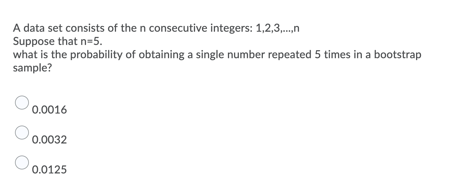 Solved A data set consists of the four integers: 1,2,3,4 | Chegg.com