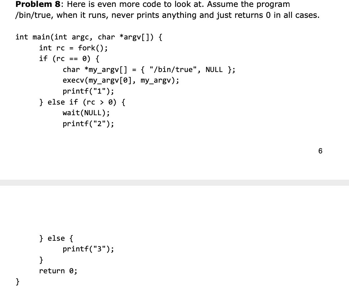 Solved Problem 8: Here is even more code to look at. Assume | Chegg.com