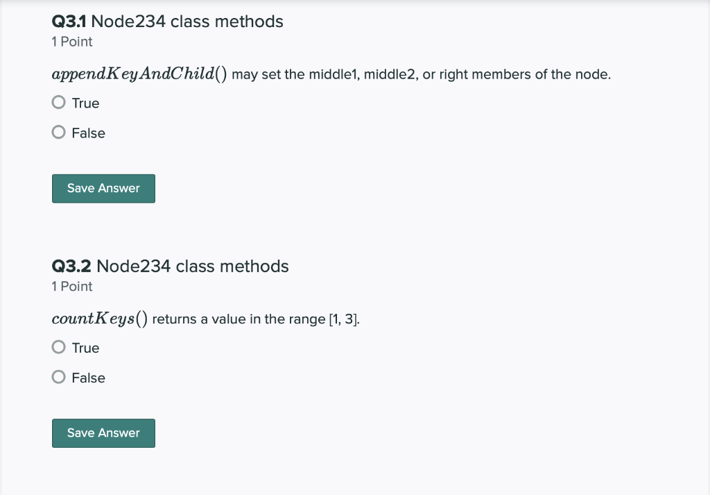 Solved Java. Thanks Node234.java // Node234 class - | Chegg.com