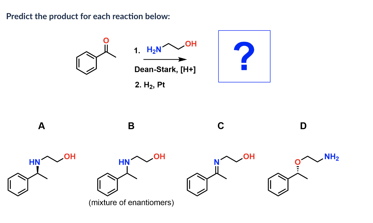 Solved Predict the product for each reaction below: 3) | Chegg.com