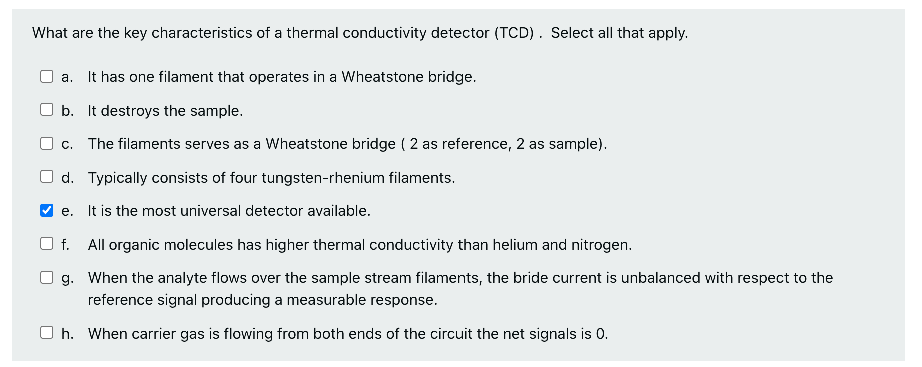 What are the key characteristics of a thermal | Chegg.com