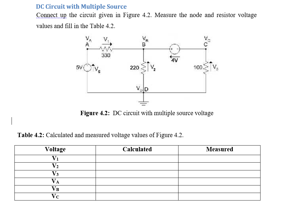Solved DC Circuit with Multiple SourceConnect up the circuit | Chegg.com