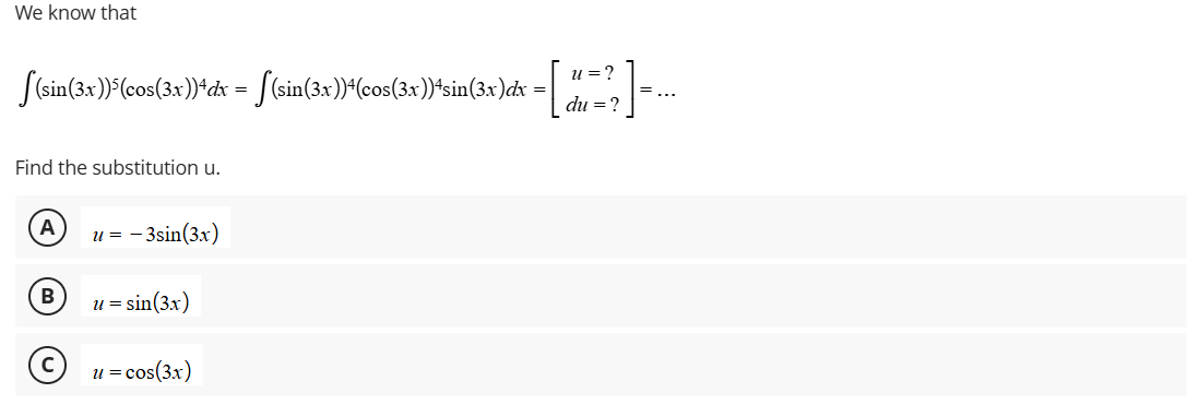 Solved We ﻿know | Chegg.com