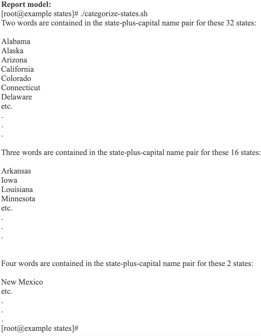 States.csy is the file the script will be working | Chegg.com