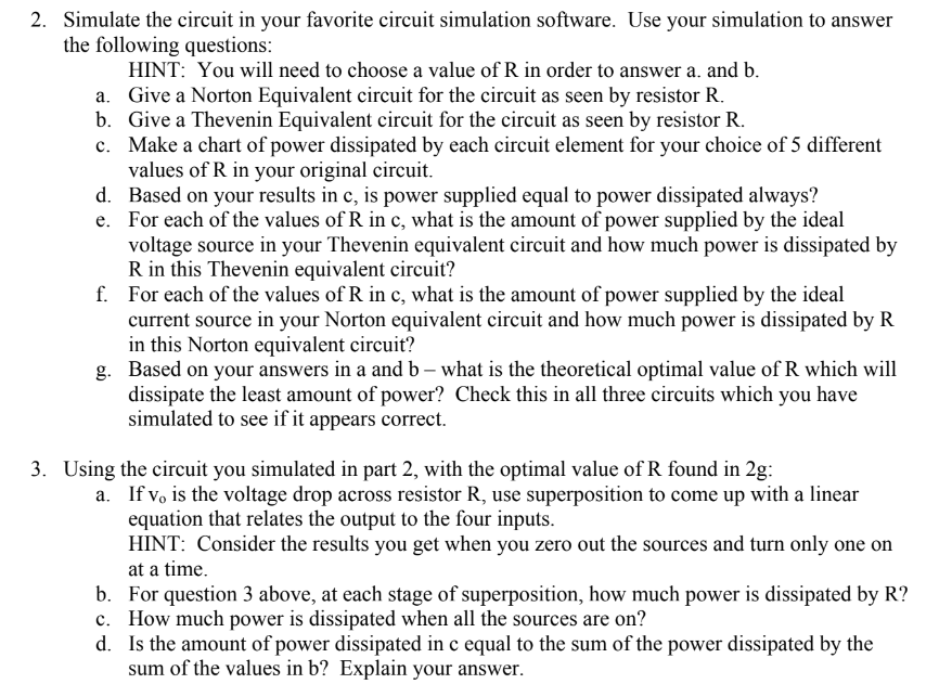 Consider the circuit below: 25k 3 104 lk 5mA + 25V | Chegg.com