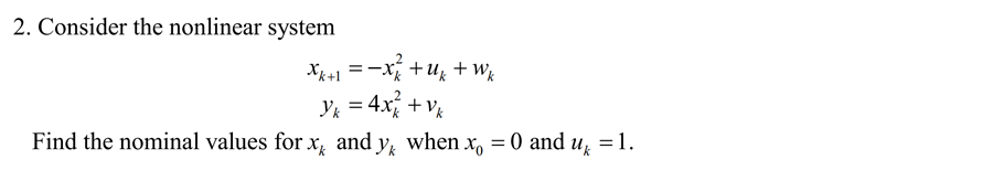Solved Consider the nonlinear | Chegg.com