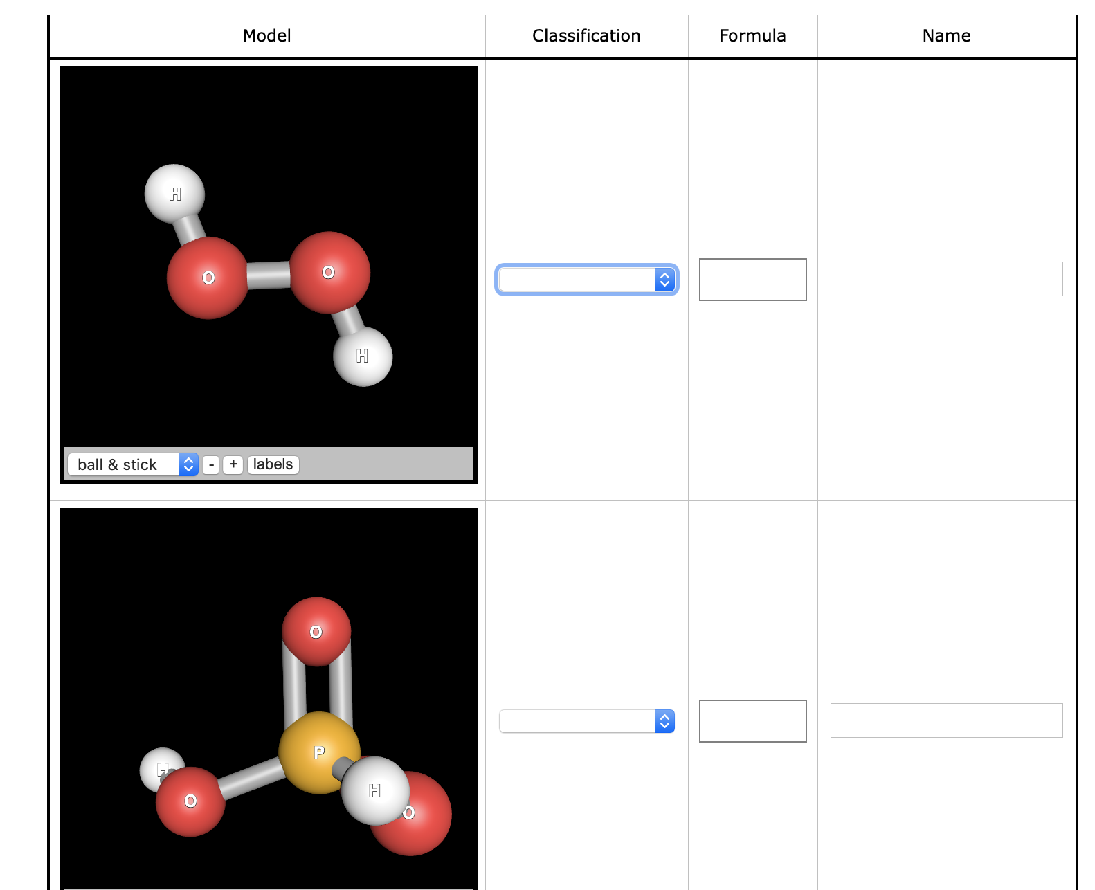 Solved Classifications options are: binary nonmetallic, | Chegg.com