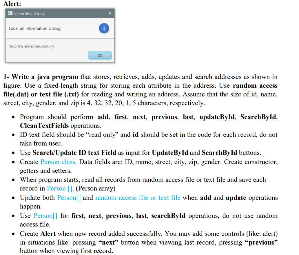 Solved Using Eclipse This program should be done in javafx | Chegg.com