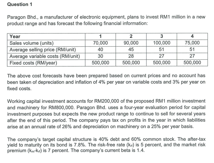 Solved a) Calculate the company's weighted average cost of | Chegg.com