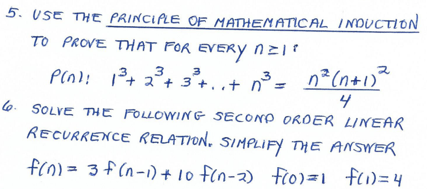 Solved Urgent! Pls help me solve problems 5 &6 | Chegg.com